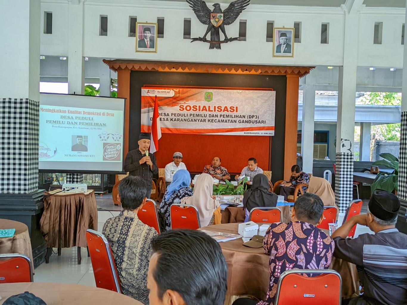 Sosialisasi Desa Peduli Pemilu dan Pemilihan - Website Desa KARANGANYAR